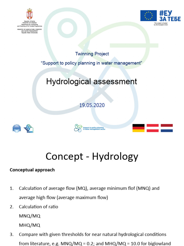 Hydrological Assessment of Serbian Rivers | PDF | Drainage Basin | River