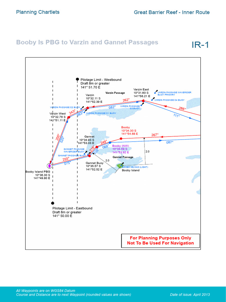 QCPP Planning Chartlets InnerRoute | Download Free PDF | Navigation | Geodesy