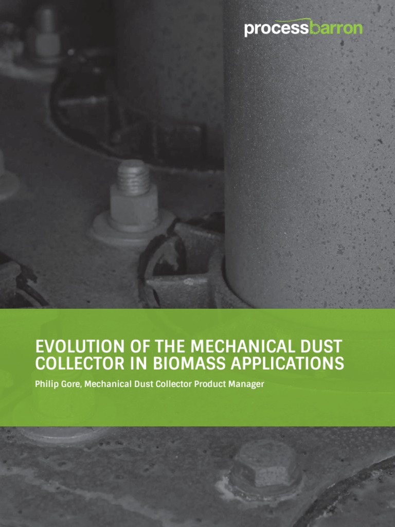 Mechanical Dust Collectors in Biomass | PDF | Particulates | Mechanical ...