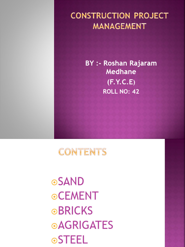 Construction project management | PDF