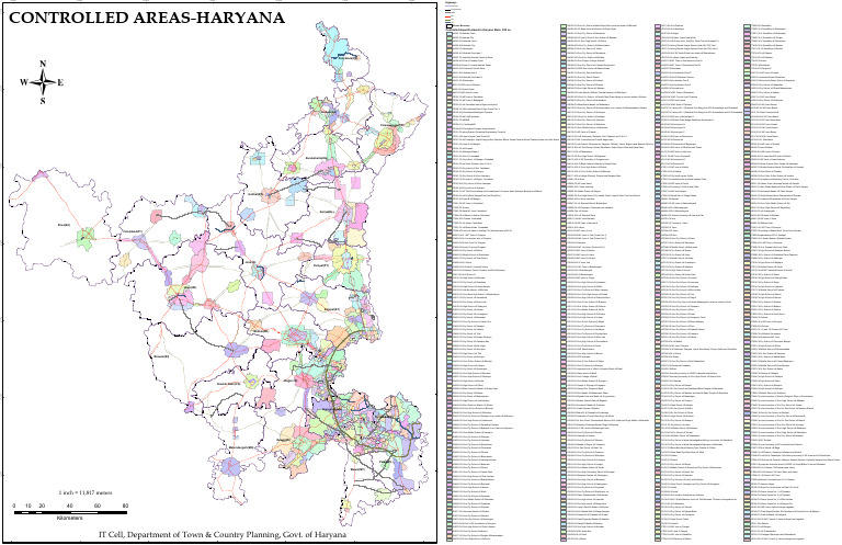 Final Controlled Area Map 2023 | PDF