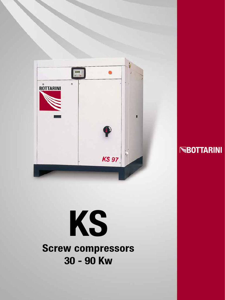 KS-series 30-90kW W | Download Free PDF | Electric Motor | Valve