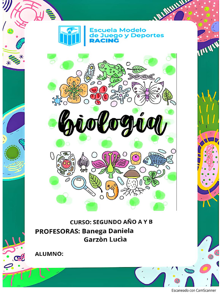 Cuadernillo Biologia 2do Año | PDF