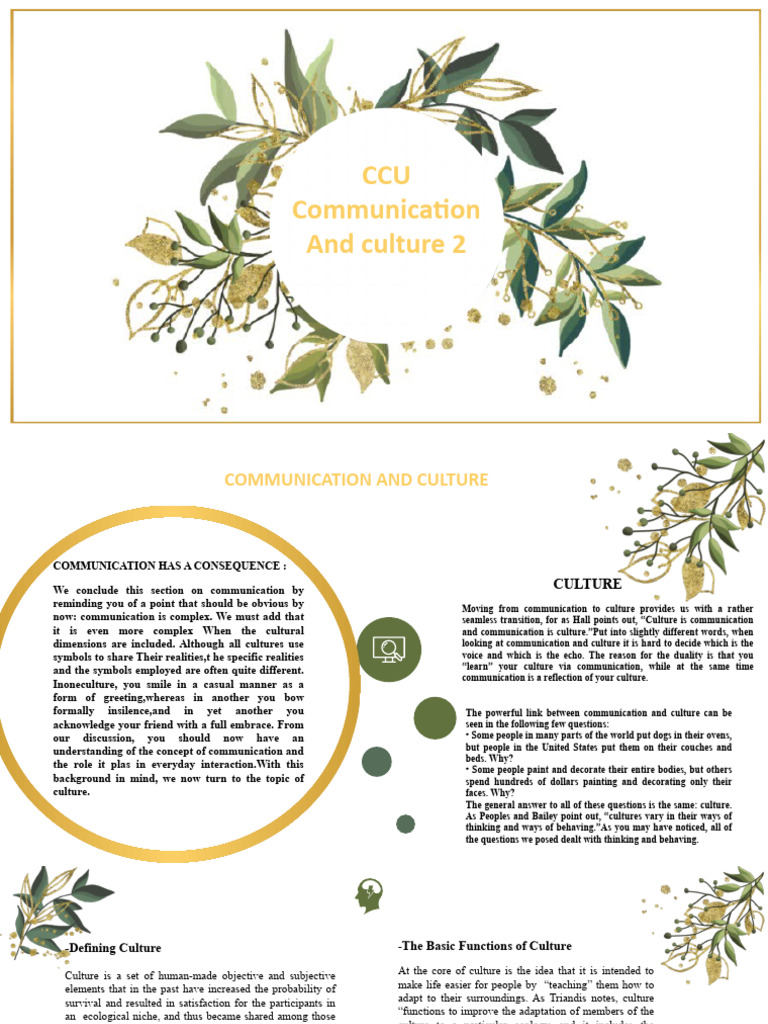 Ccu Two | PDF | Communication | Thought
