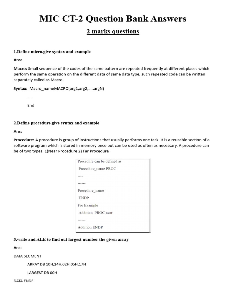 Mic CT-2 | PDF | Computers