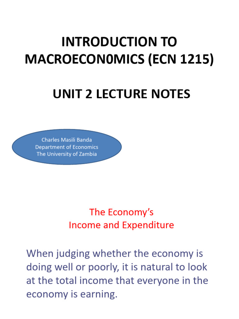 Introduction To Macroeconomics | PDF | Consumption (Economics) | Gross ...