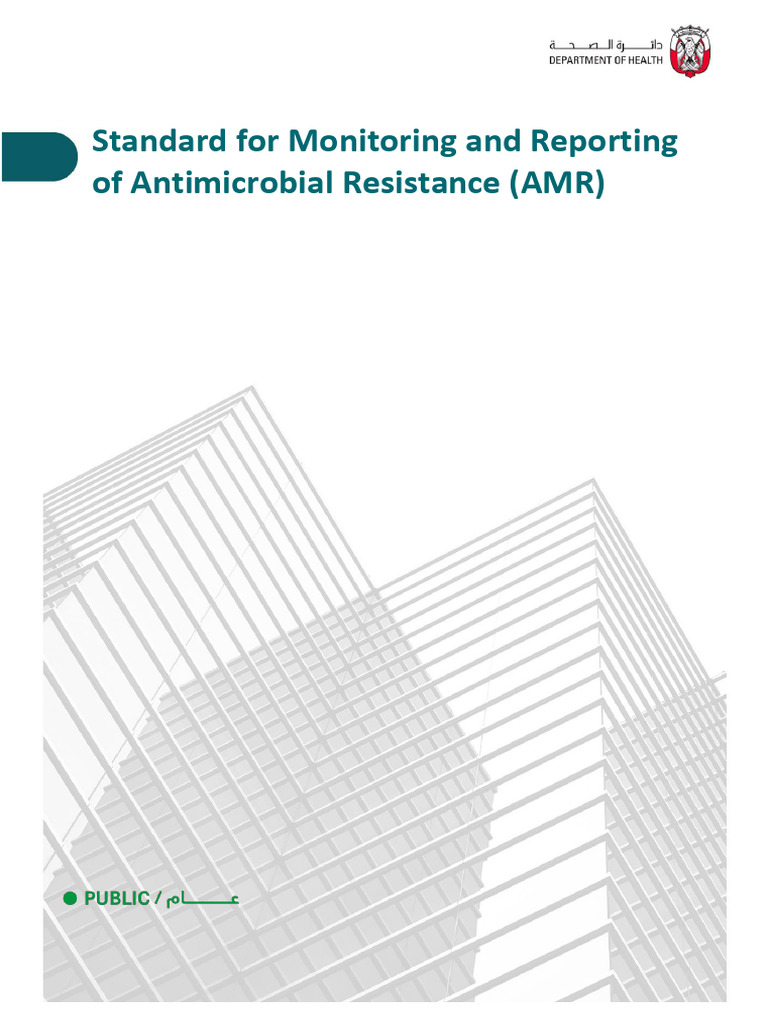 standard-for-monitoring-reporting-antimicrobial-resistance-AMR DoH HAAD ...
