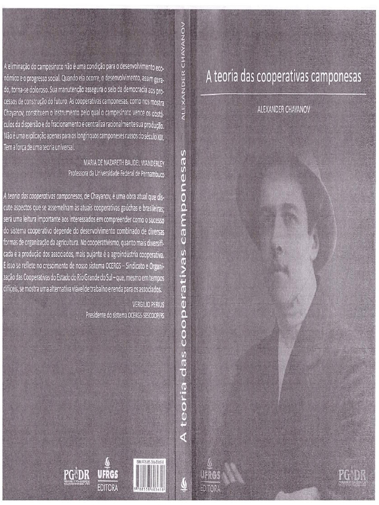 Chayanov - Teoria Das Cooperativas Camponesas-Compactado-Girado | PDF