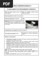 Planejamento Resto Radicular 16 | PDF | Anestesia | Especialidades médicas