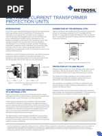 Metrosil Selection for Relays Guide | PDF | Relay | Physical Quantities