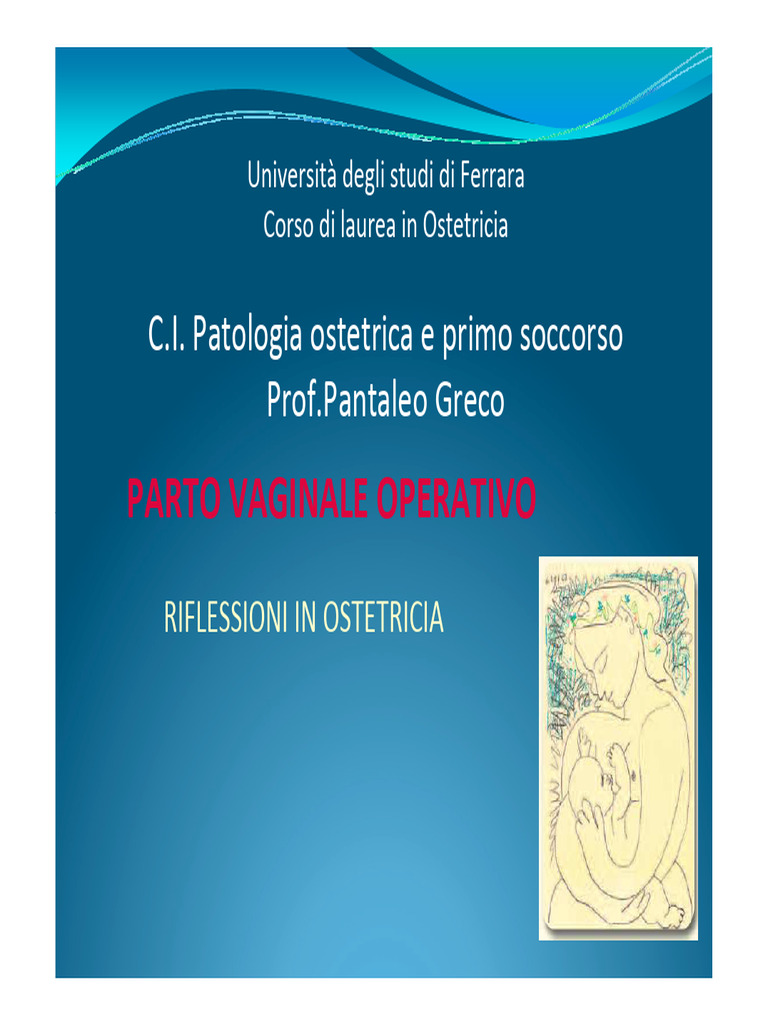 Parto Operativo | PDF | Childbirth | Motherhood