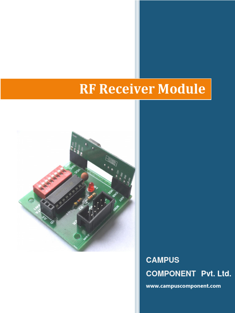 4 Channel RF Receiver | PDF | Electronics | Information And ...
