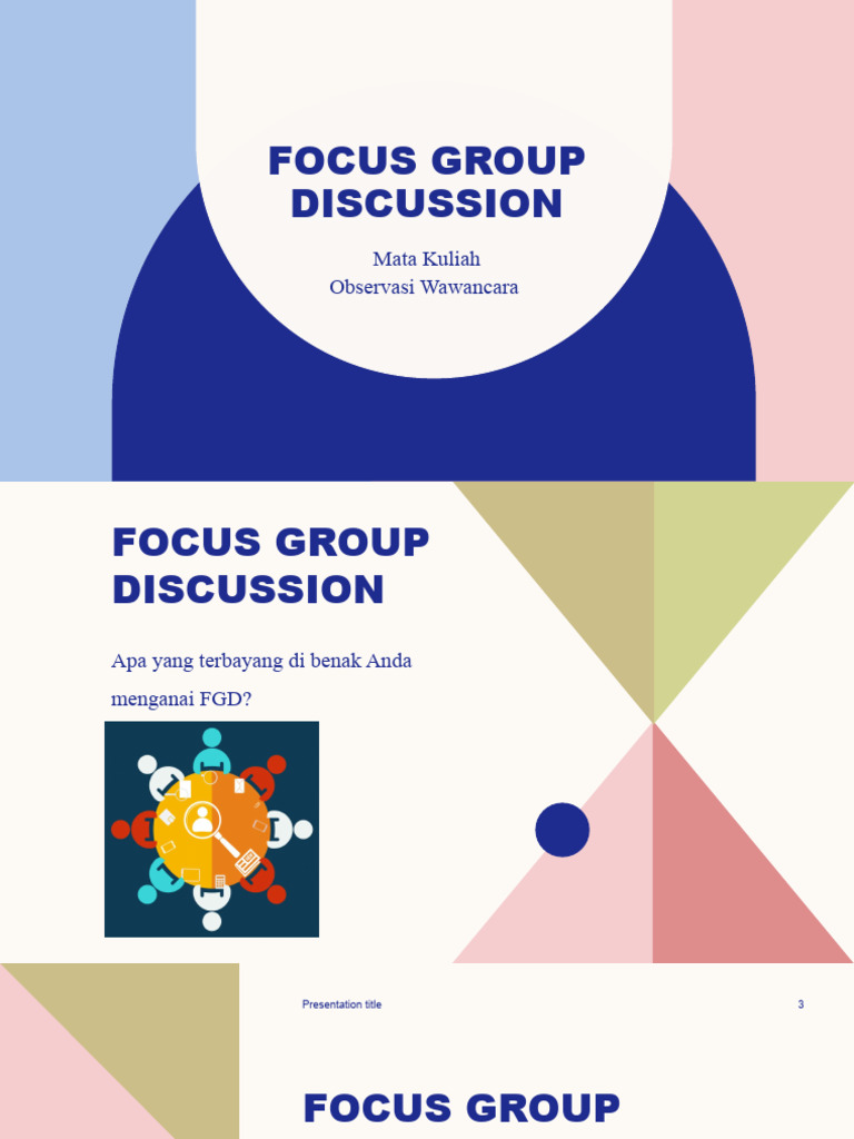 Focus Group Discussion | PDF