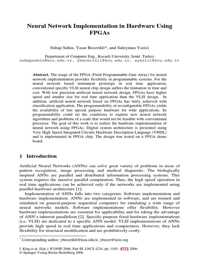 Fpga 11893295 - 122 | PDF | Field Programmable Gate Array | Parallel ... Fpga 11893295 - 122 | PDF | Field Programmable Gate Array | Parallel ...