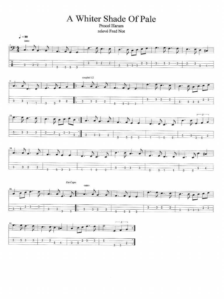 A Whiter Shade | PDF