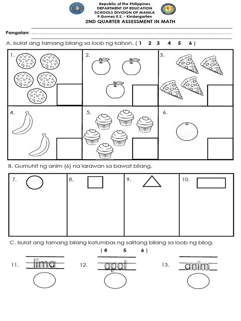2nd quarter assessment | PDF