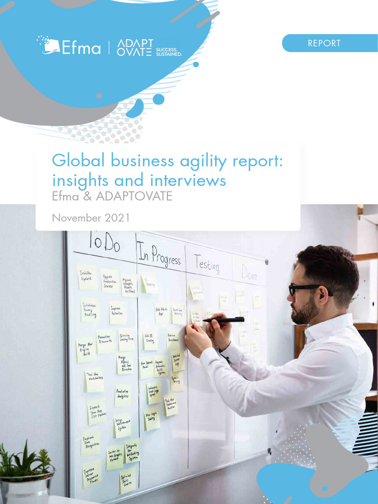 Global Business Agility Report 2021 | PDF | Agile Software Development ...