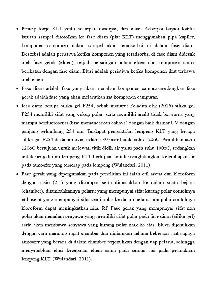 Resume KLT PCT | PDF