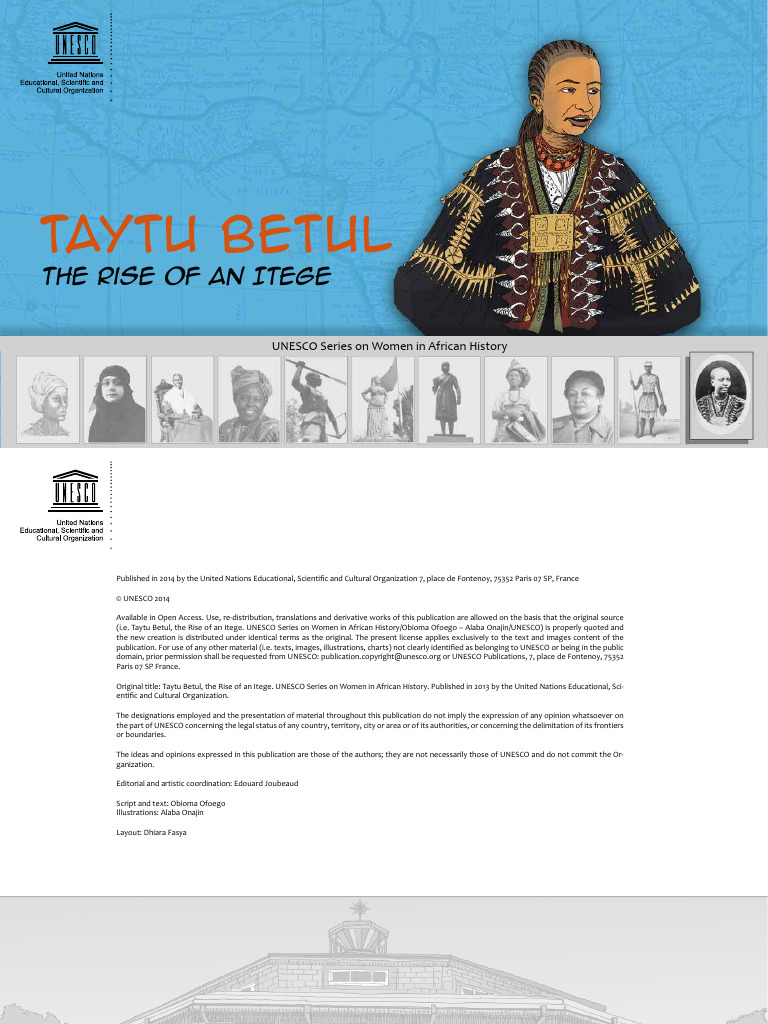 Taytu Betul - Women in African History - Comic Strip | PDF | Ethiopia