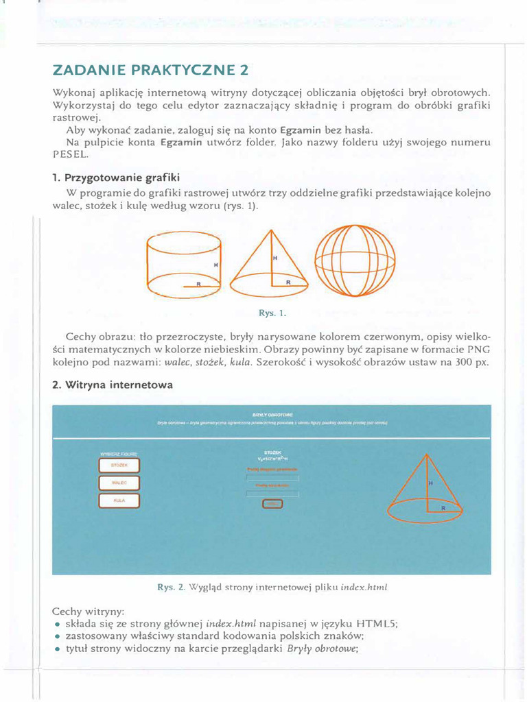 INF.03 Zadanie Praktyczne 2 | PDF