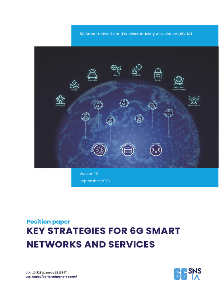6g Ia Position Paper - 2023 - Final | PDF