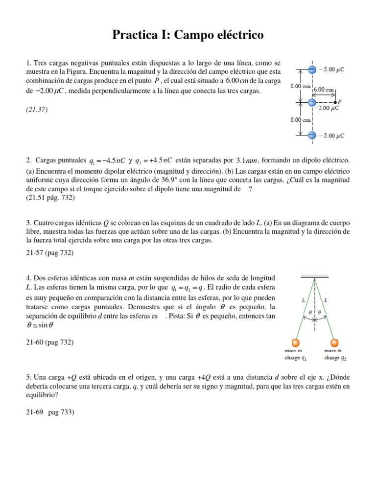 Practica 1 | PDF | Electrón | Fuerza