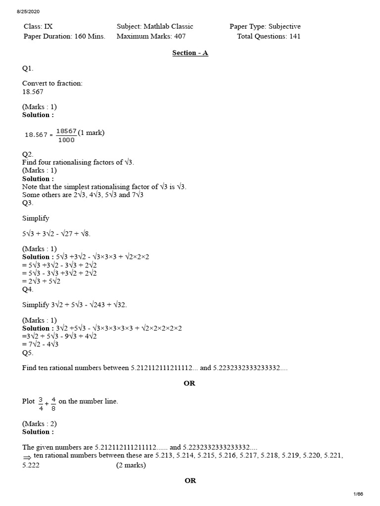 Null | PDF | Numbers | Rational Number