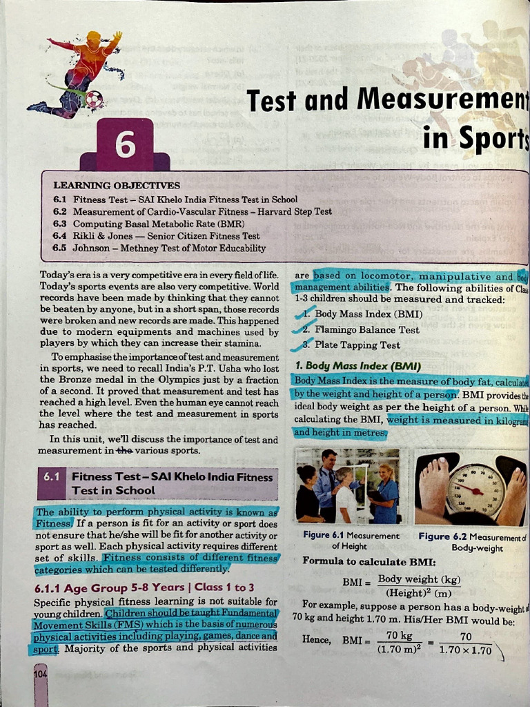Test and Measurement in Sports | PDF