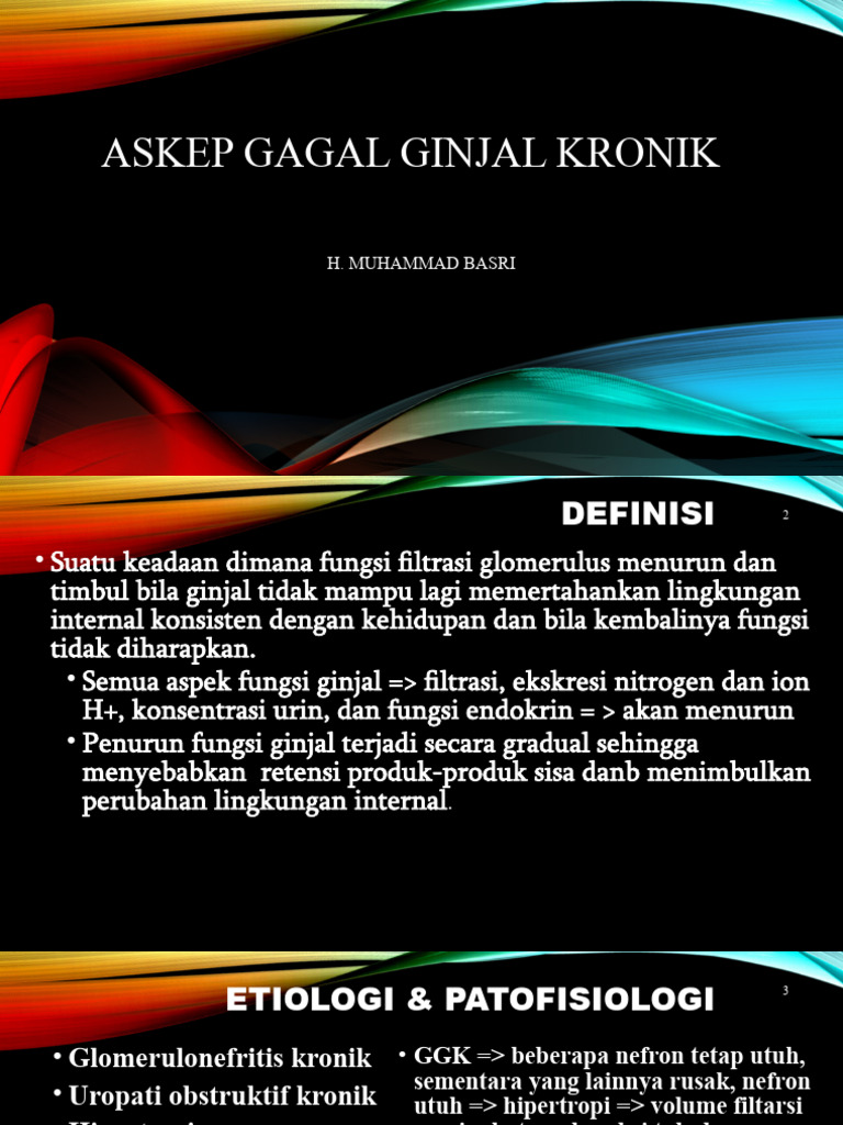 Askep Gagal Ginjal Kronik | PDF | Kesehatan Holistik