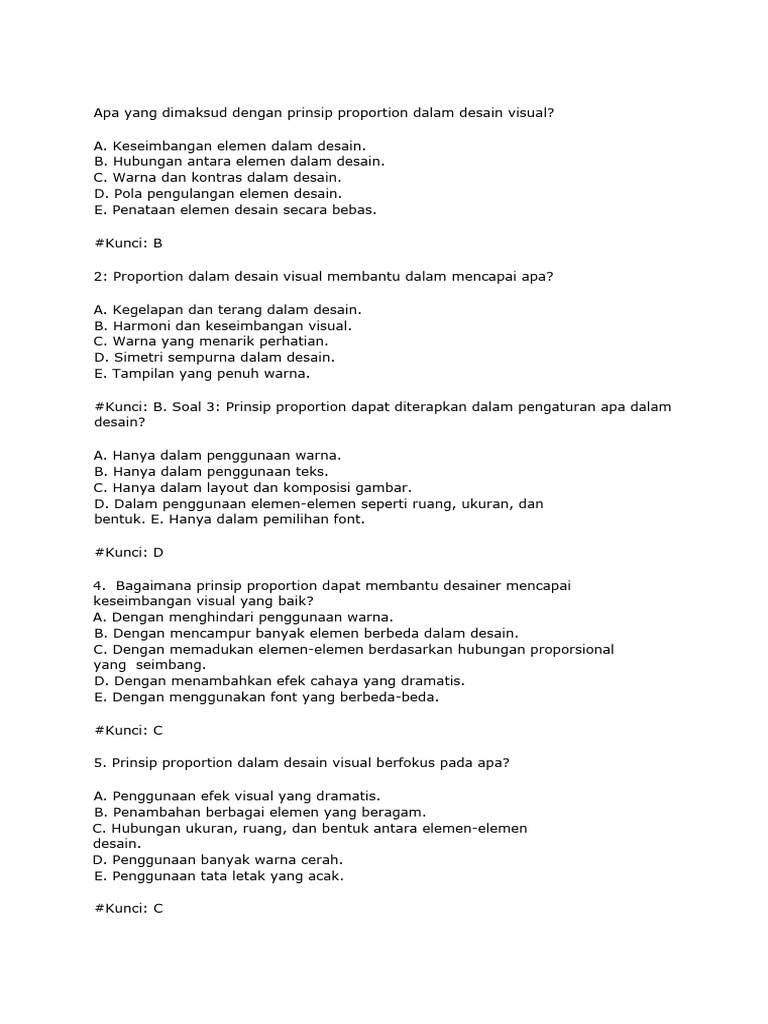 Soal Ddk Pdf Seni