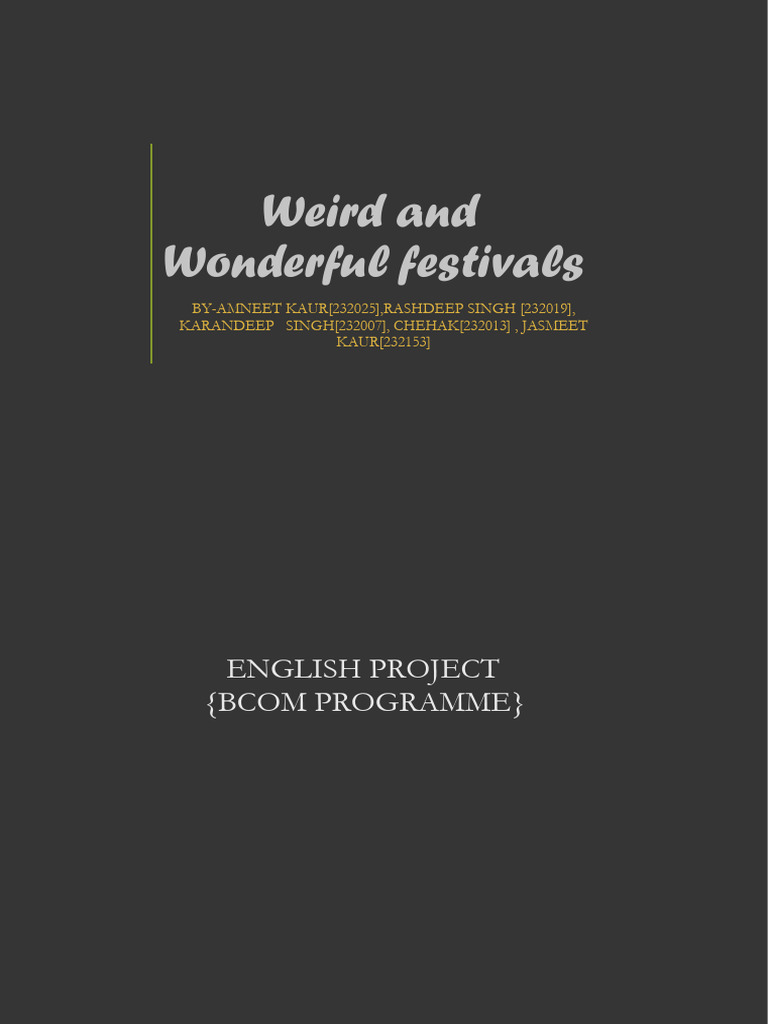 English Project | PDF
