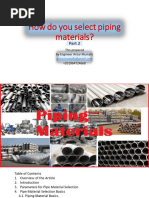 Pipe Material Selection Chart Based On Temperature | PDF | Steel ...
