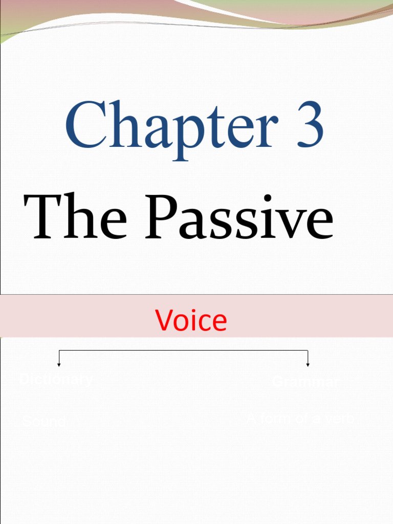 Active and Passive | PDF | Verb | Perfect (Grammar)