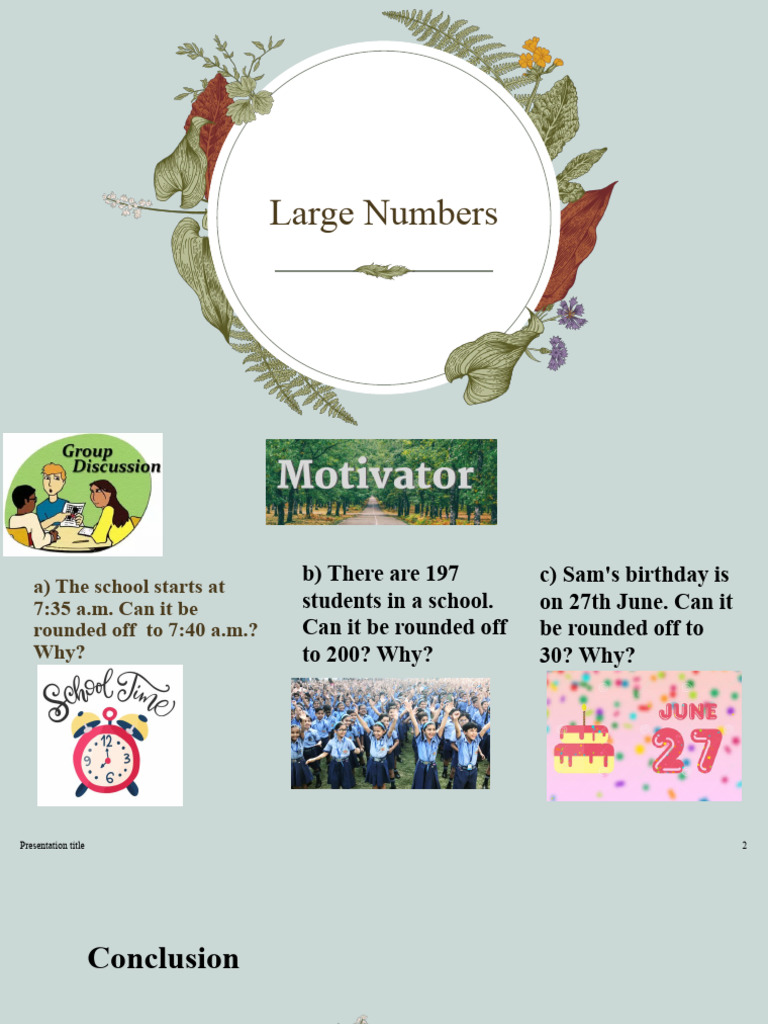 Rounding Off Numbers - Grade 5 | PDF | Cognition