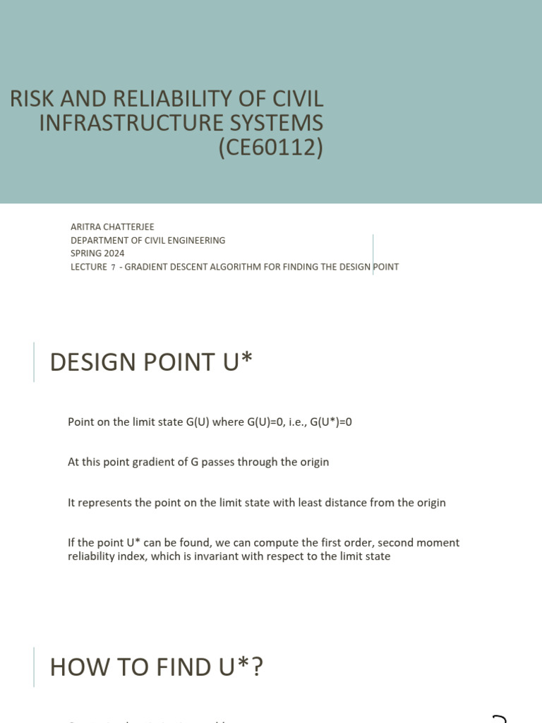 Lecture 7 iHL-RF Gradient Descent Algorithm 20240209 AC Note | PDF Lecture 7 iHL-RF Gradient Descent Algorithm 20240209 AC Note | PDF