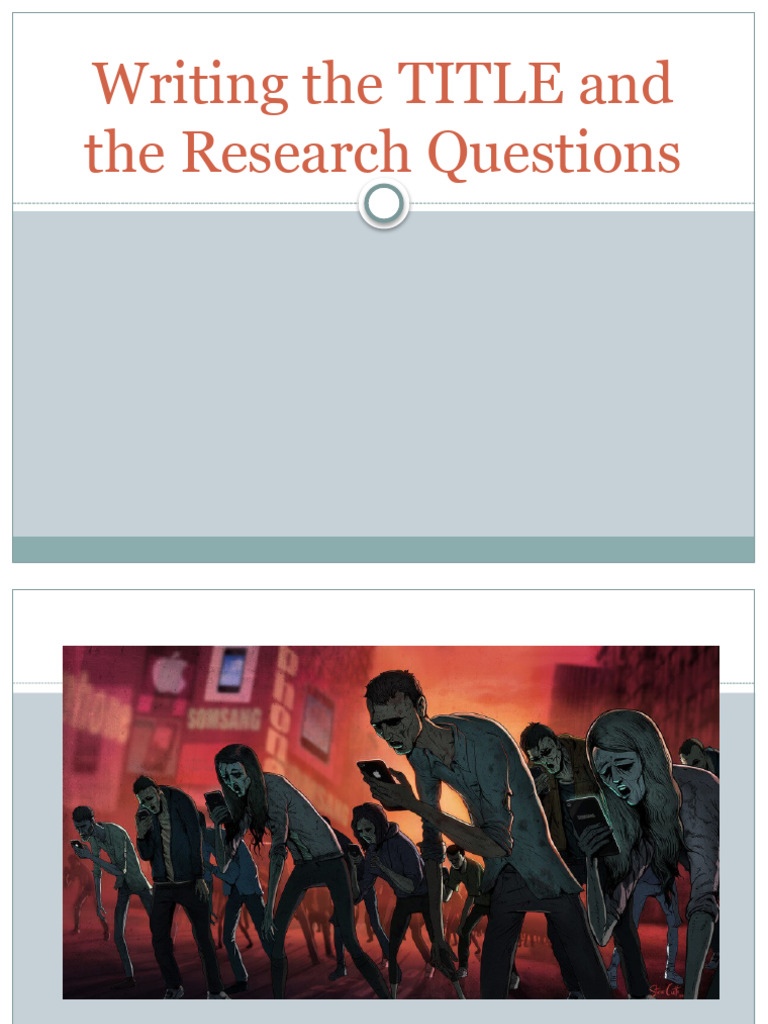 Crafting Effective Research Questions | PDF | Qualitative Research ...
