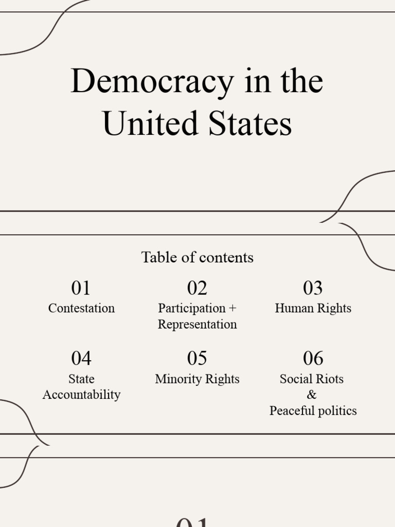 Democracy in The US | PDF | Politics | Social Science