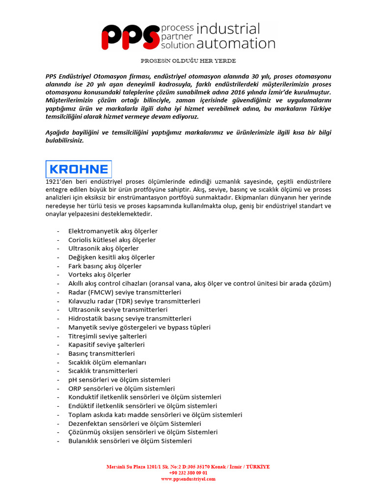 PPS Tanıtım | PDF