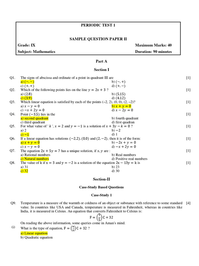 Math SQP AK 2 | PDF | Cartesian Coordinate System | Equations