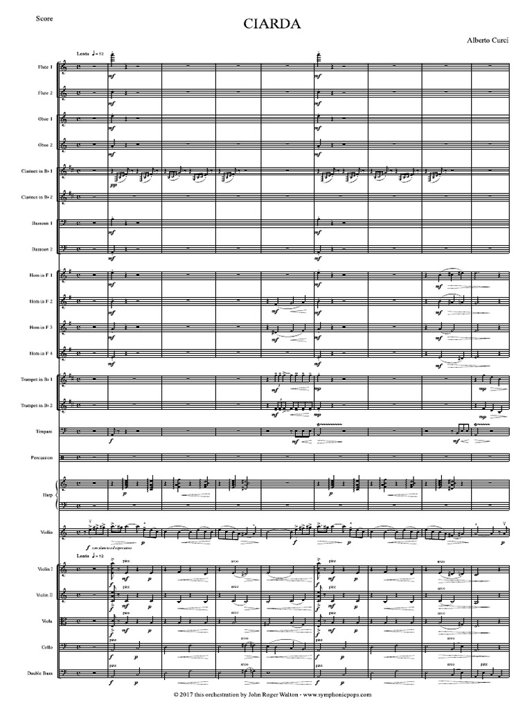 Userfiles Ciarda Sample SCORE | PDF