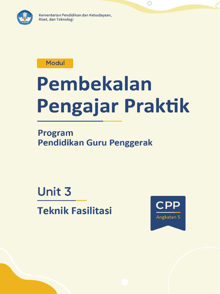 Modul 3 CPP A5 - Teknik Fasilitasi - FINAL | PDF