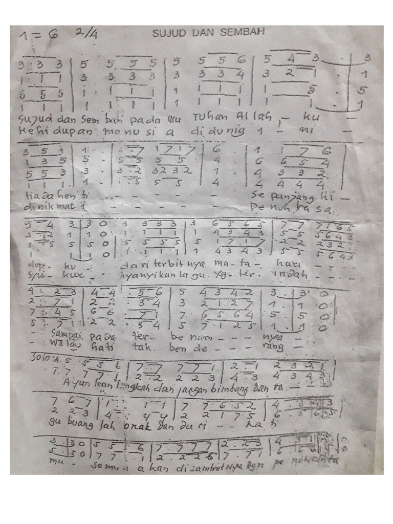 Sujud Dan Sembah | PDF