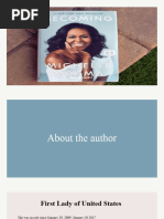 Michelle Obama's "Becoming" Overview | PDF | Michelle Obama