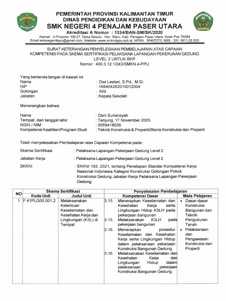 Deni Suriansyah | PDF