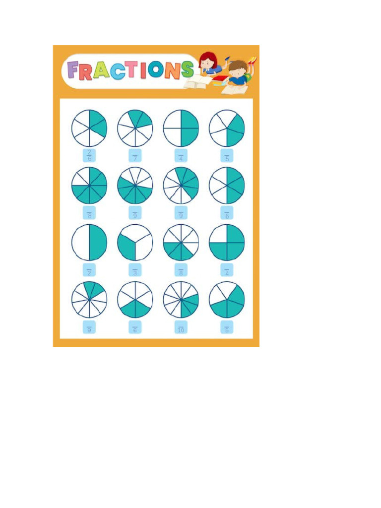 Fracciones Didácticas | PDF