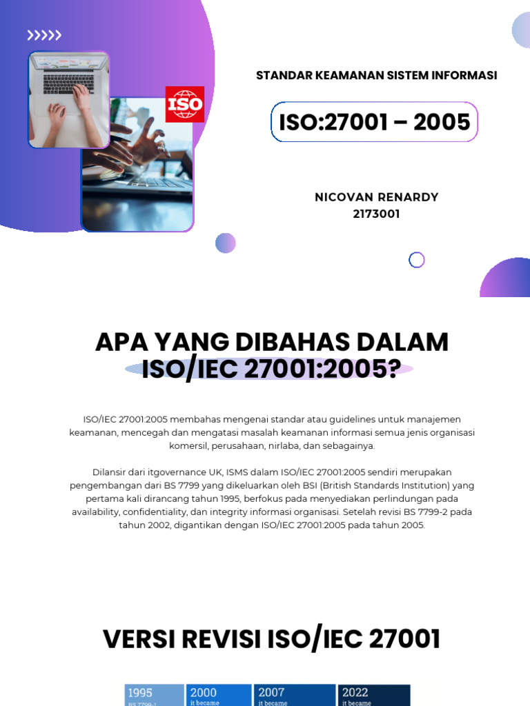 Panduan ISO/IEC 27001:2005 | PDF | Komputer