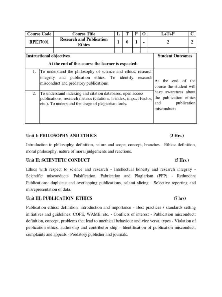 Final Notes for RPE | PDF | Turnitin | Science