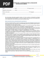 Antrostomía Maxilar: Información y Riesgos | PDF | Cirugía | Anestesia