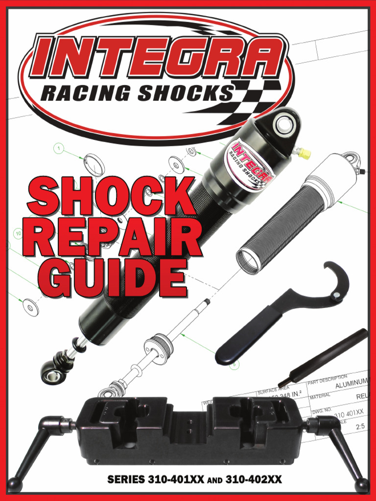 Shock Repair Guide 401 402 Series | PDF | Valve | Piston