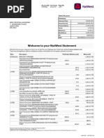 Nationwide FlexAccount Statement Guide | PDF | Overdraft | Cash